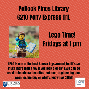 Calendar of Events – El Dorado County Library